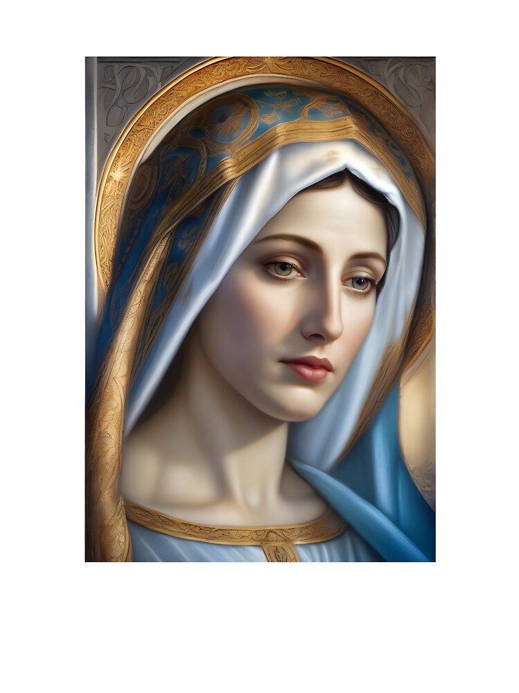 "Renaissance image of the Blessed Virgin Mary" Kids T-Shirt for Sale by ...