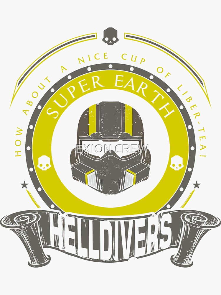 "(ORIGINAL ARTIST) HELLDIVERS - LIMITED EDITION" Sticker for Sale by ...