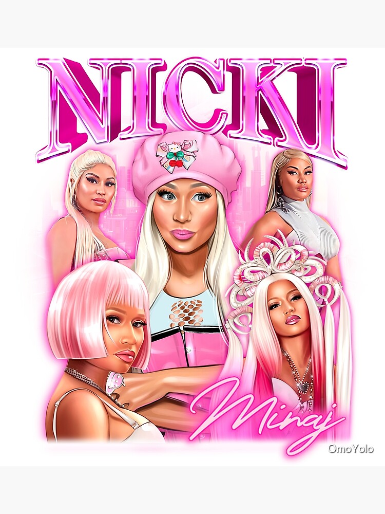 "Nicki Minaj Queen of Rap in Gag City" Poster for Sale by OmoYolo ...