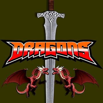 "DRAGONS KILLER - #333300" Sticker by Marlon Oseguera | Redbubble