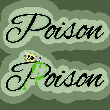 "Renee Rapp, Poison Poison - background " Sticker for Sale by Silver ...