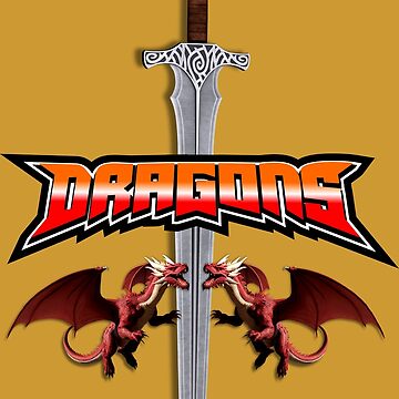 "DRAGONS KILLER - #CC9933" Sticker by Marlon Oseguera | Redbubble