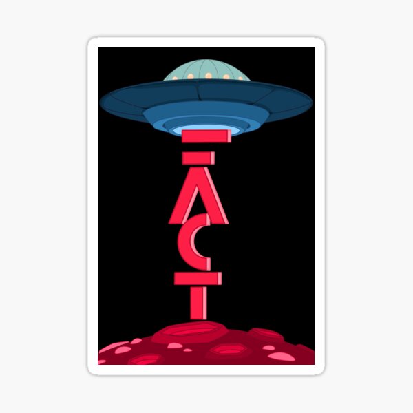 " FACT" Sticker for Sale by RockOnRon | Redbubble