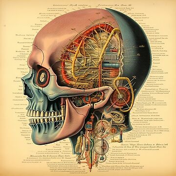 "Vintage Anatomy Art" Sticker for Sale by nomiraclehere | Redbubble