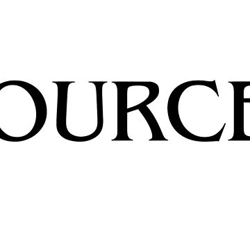 "Source?" Sticker for Sale by Gooon26 | Redbubble