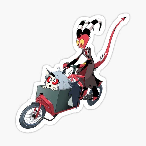 "Helluva Boss - Blitzo" Sticker for Sale by JamesBerben | Redbubble