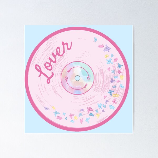 "Lover Vinyl Record - Taylor Swift" Poster for Sale by PennyLoafer ...