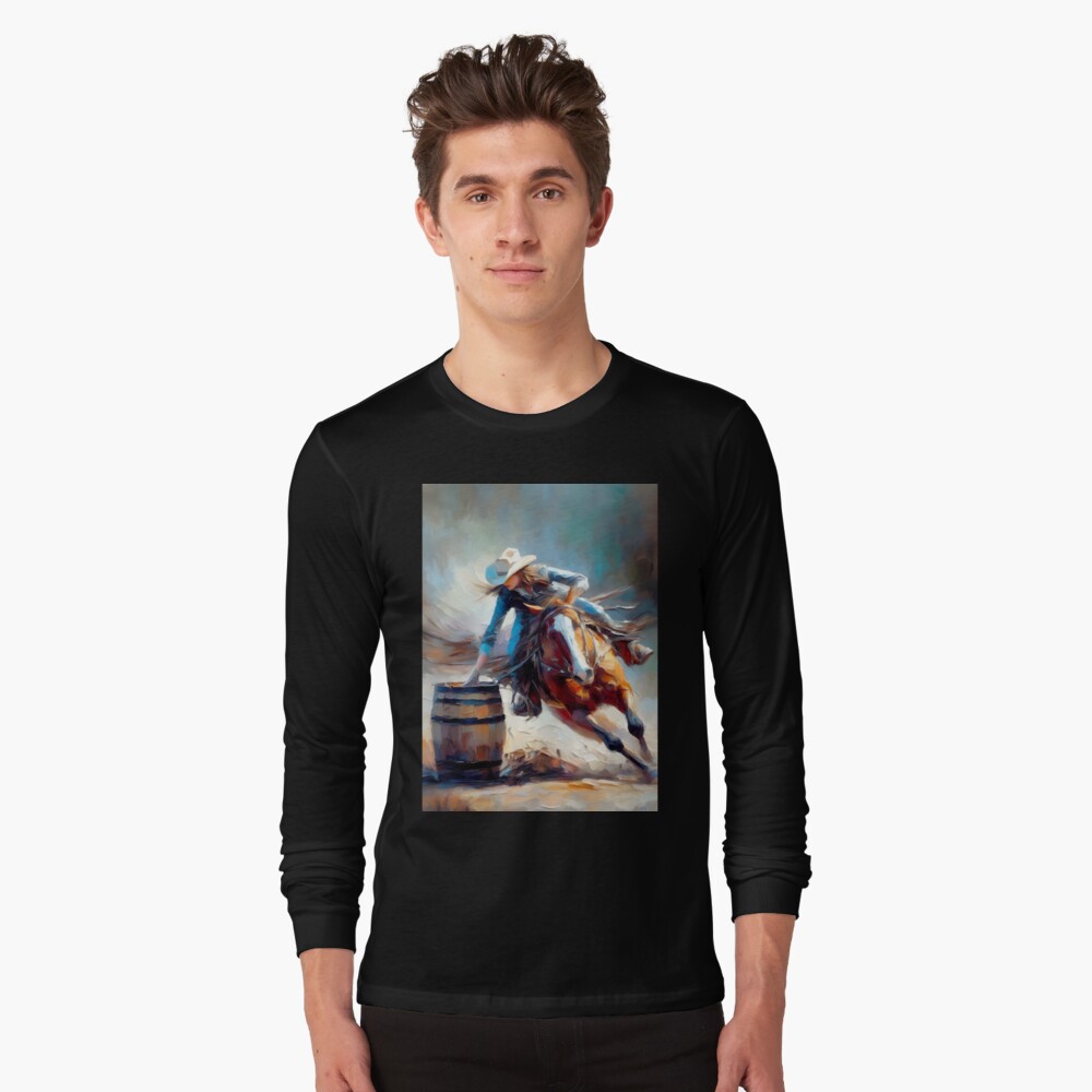 "Cowgirls Barrel Racing" Poster for Sale by SunMayDown | Redbubble