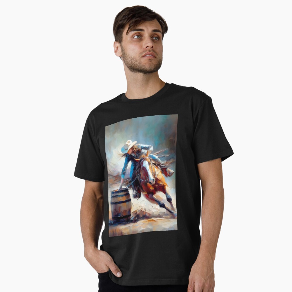 "Cowgirls Barrel Racing" Poster for Sale by SunMayDown | Redbubble