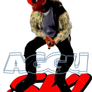 " german hip hop ski aggu " Sticker for Sale by lenovsoleh | Redbubble