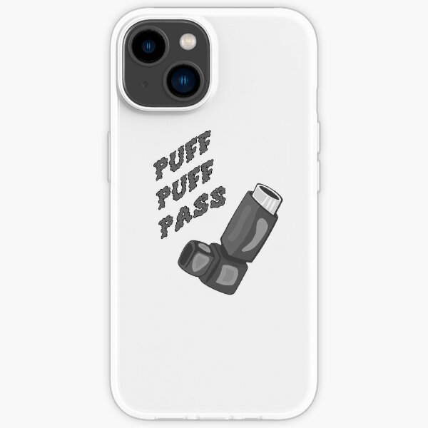 "Puff Puff Pass Black & White " iPhone Case for Sale by Barnyardy ...