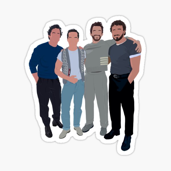 "Internet Boyfriend Club" Sticker for Sale by makistickers | Redbubble
