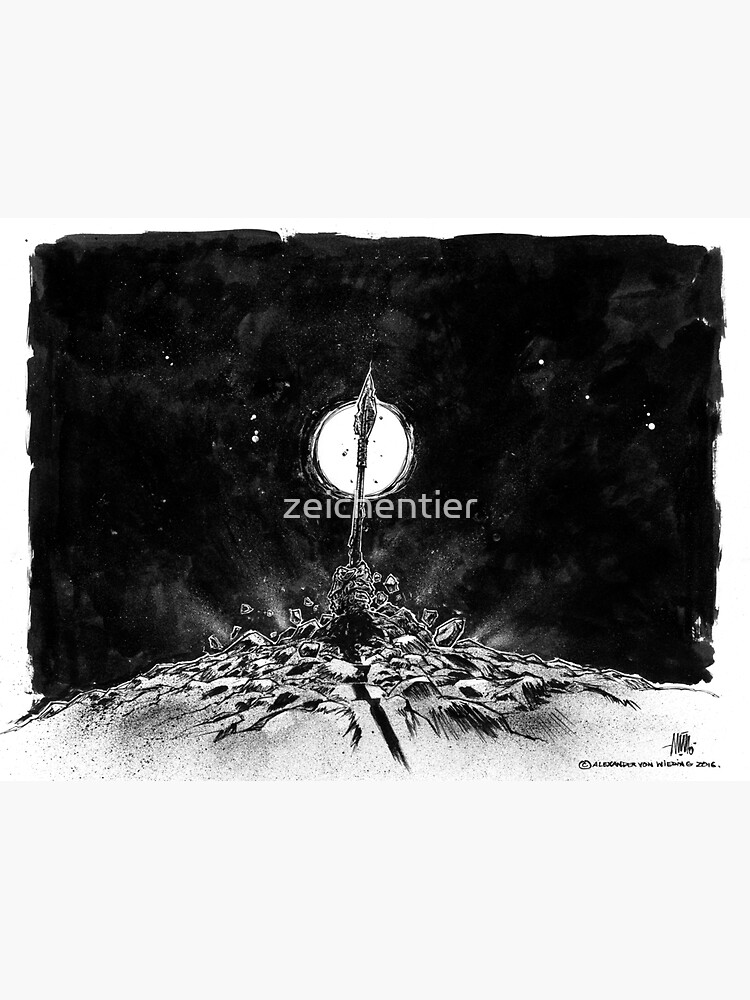 "Warrior Rising" Sticker by zeichentier | Redbubble