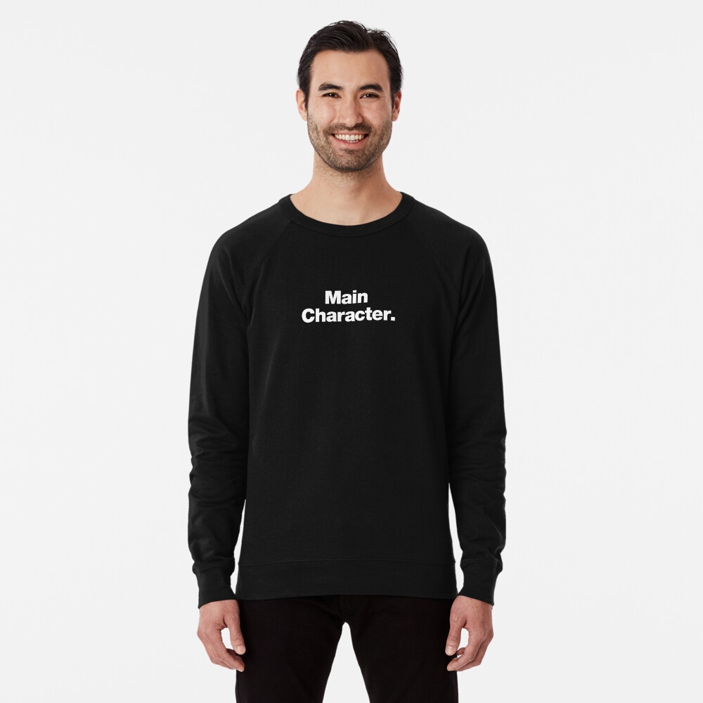 "Main Character." Sticker for Sale by chestify | Redbubble