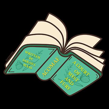 "Acomaf Mint Green Book / A Court Of Myst And Fury Acotar Sjm Book ...