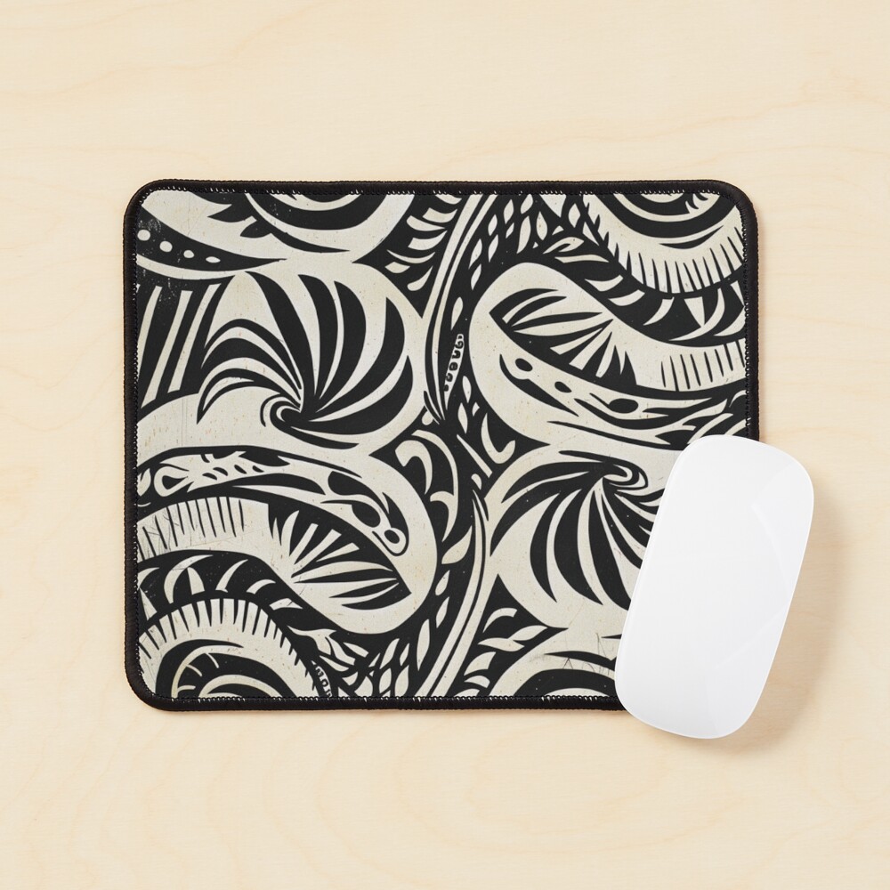 "Vintage Samoan Tapa Print Design" Sticker for Sale by GrinGalore ...