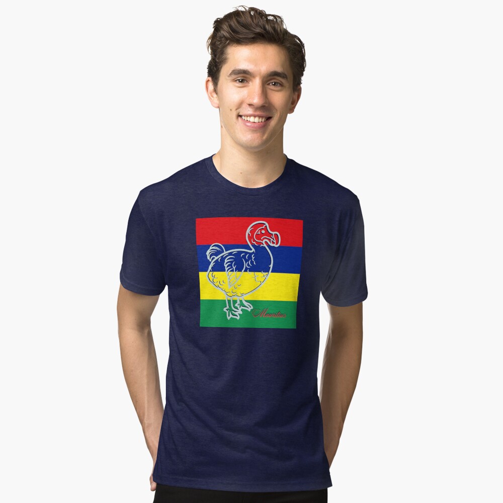 "Mauritius Flag with Dodo: A Symbol of National Pride" Sticker for Sale ...