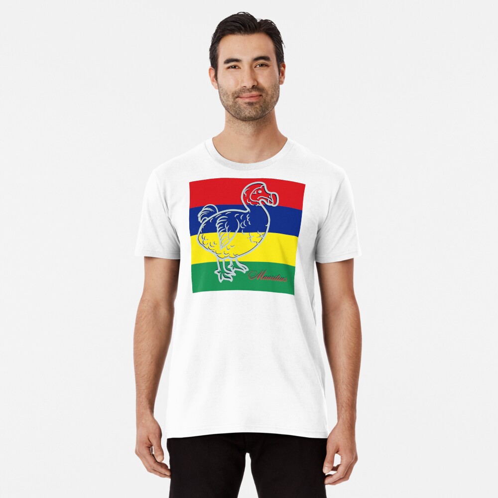 "Mauritius Flag with Dodo: A Symbol of National Pride" Sticker for Sale ...