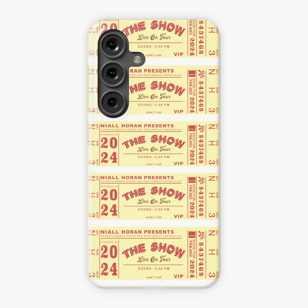 "The Show Live On Tour Commemorative Ticket" Sticker for Sale by ...
