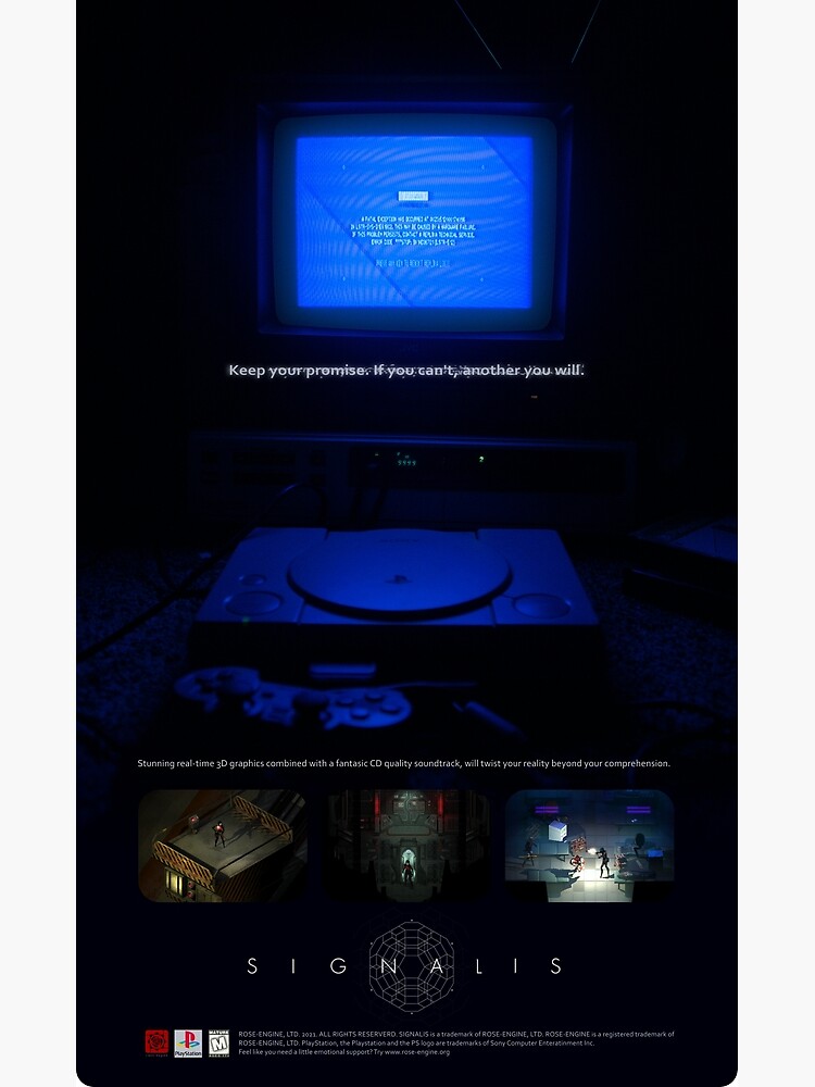 "Signalis PSX Poster" Poster for Sale by LaSein | Redbubble