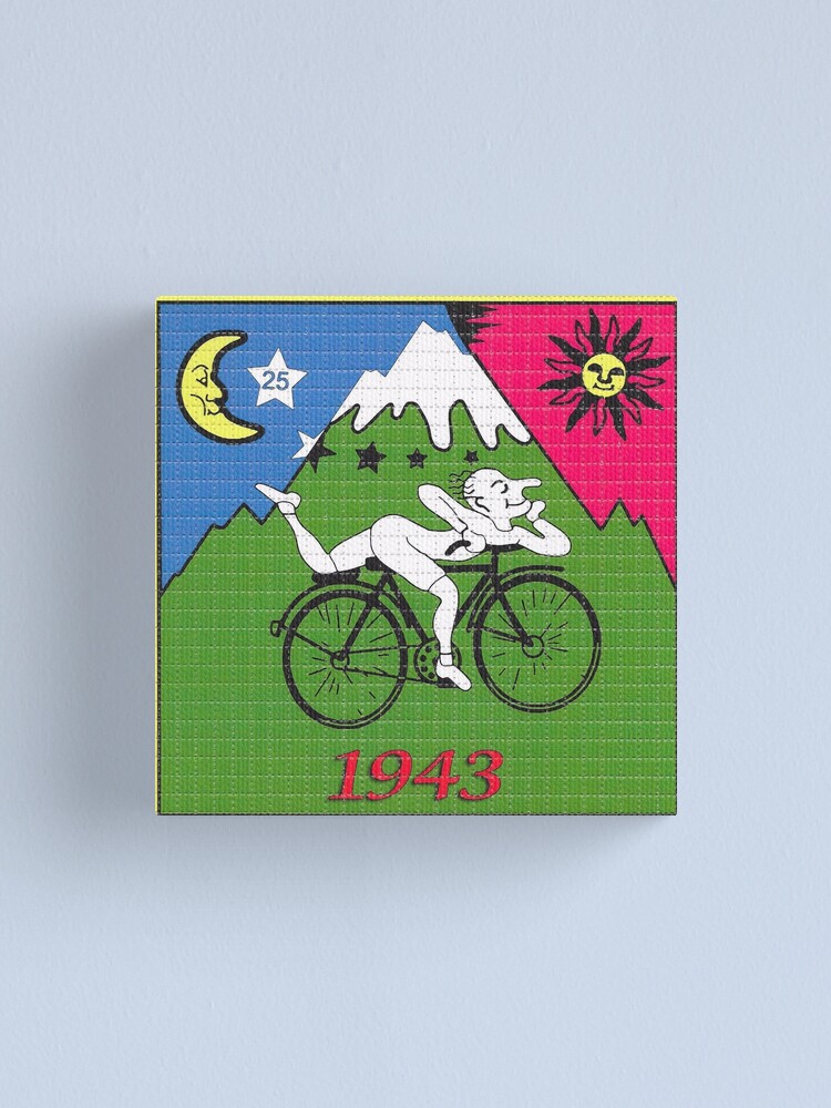 "LSD - Albert Hofmann - Bicycle Day" Canvas Print for Sale by eldar ...