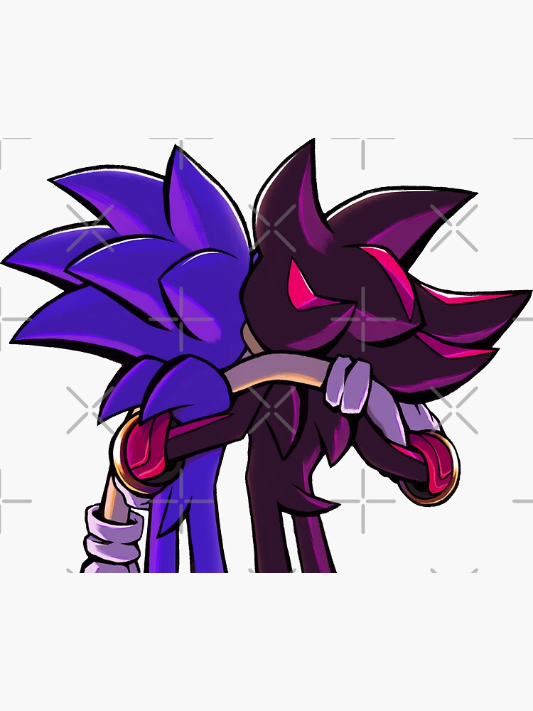 "Sonadow" Sticker for Sale by Lunatyk | Redbubble