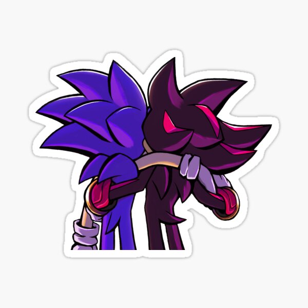 "Sonadow" Sticker for Sale by Lunatyk | Redbubble