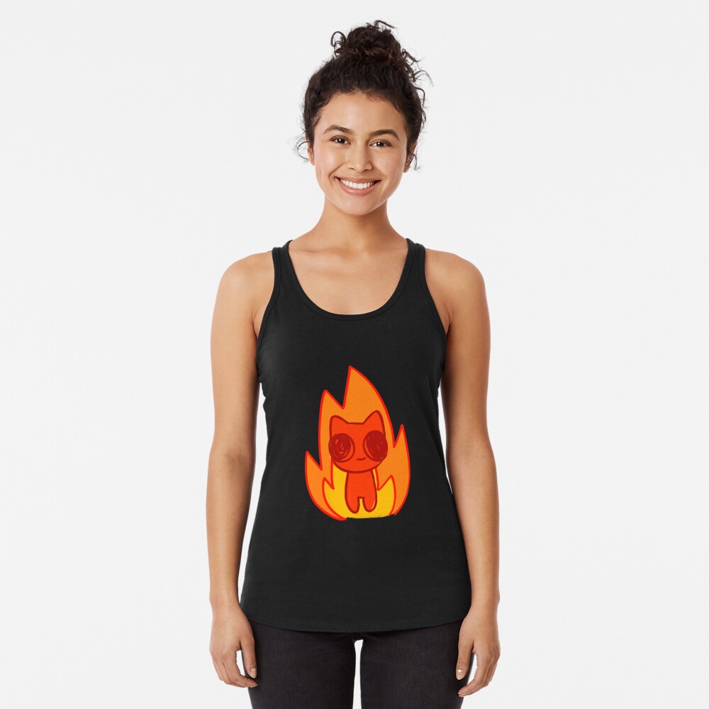 "ADHD Creature - on fire" Sticker for Sale by MagentaSnail | Redbubble