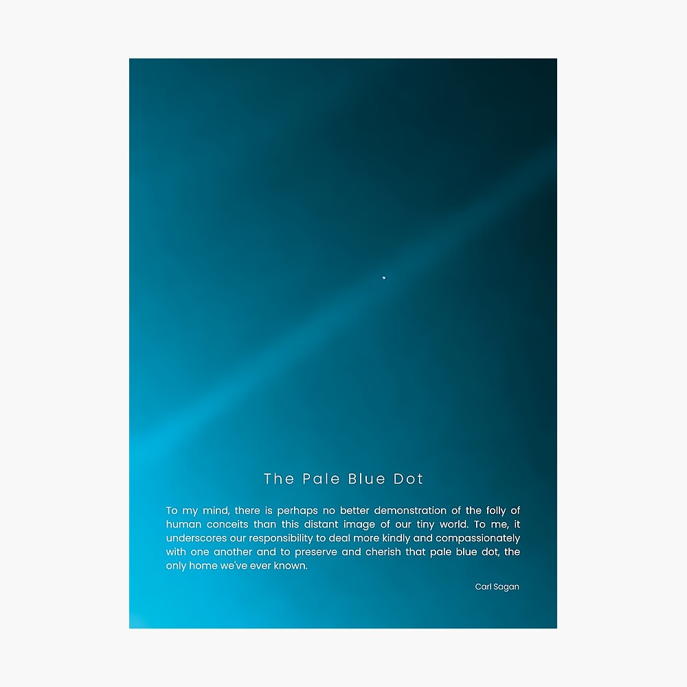 Carl Sagan Pale Blue Dot Book