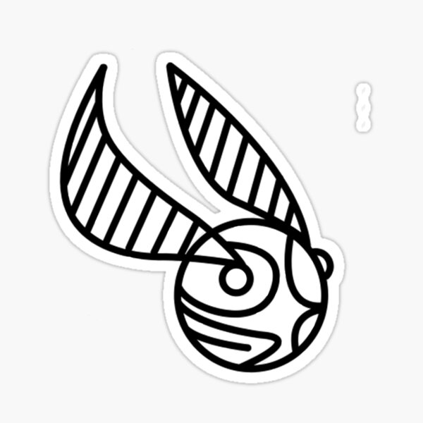 "The Snitch" Sticker for Sale by The-Print-Hub | Redbubble