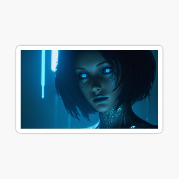 "Cortana" Sticker for Sale by 2DVice | Redbubble