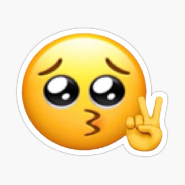 "UwU emoji" Sticker for Sale by DeeGeeArrt | Redbubble