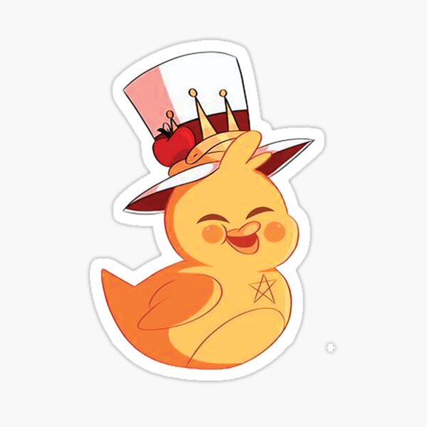 "Hazbin Hotel Alastor - Duck" Sticker for Sale by thesocialcactus ...