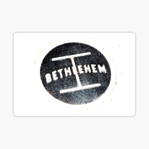 "Bethlehem Steel Street Sign" Sticker for Sale by ridthestigma | Redbubble