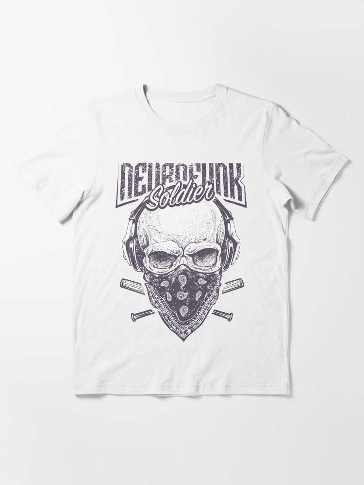 "Neurofunk Soldier T-shirt, soldier" T-shirt for Sale by azerdaoui ...