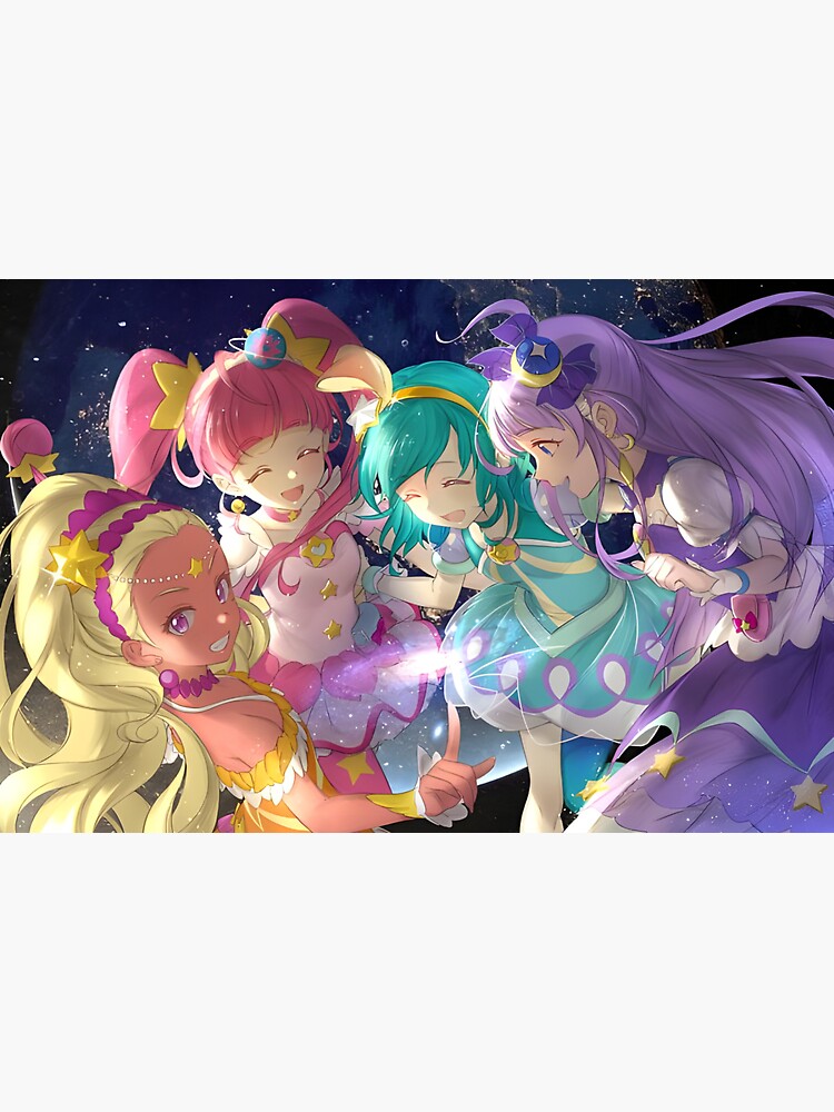 "Star Twinkle PreCure,All Princess together" Sticker for Sale by ...