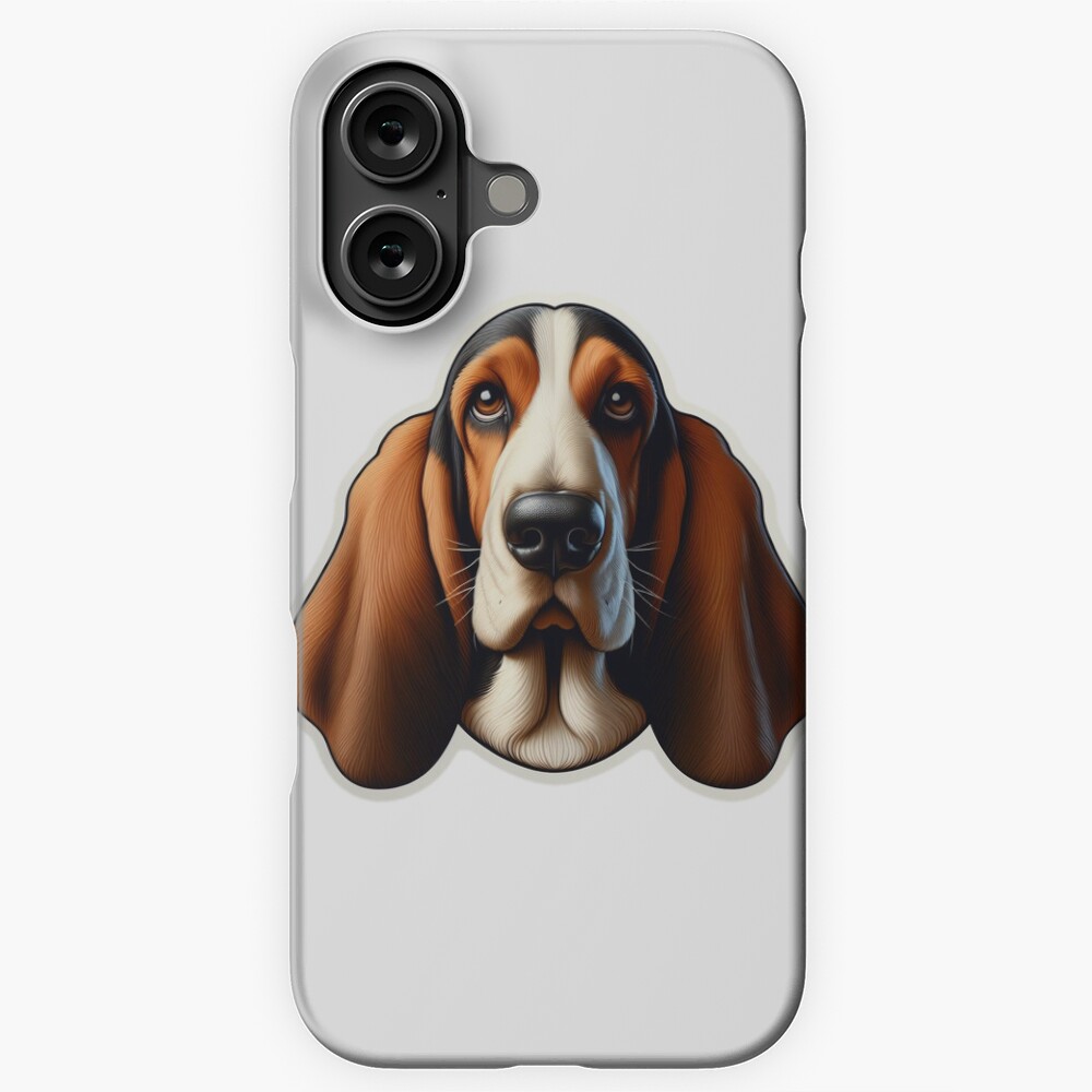 "Basset Hound, Head, Dog Breed, Hush Puppies Dog," Sticker by Artis-t ...