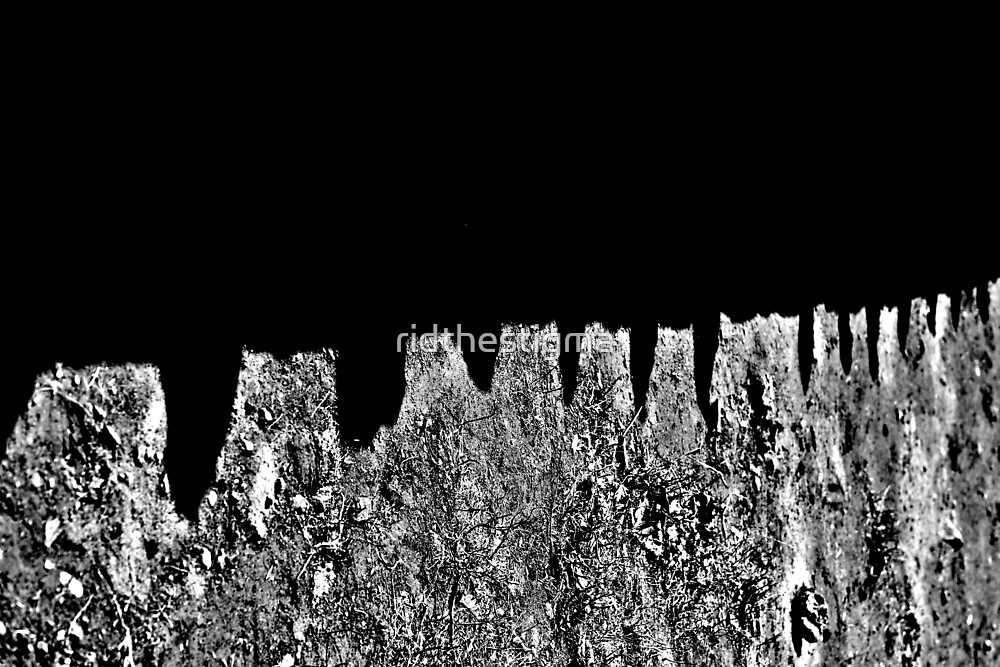 "Cool Abstract Jagged Shadow Formation" by ridthestigma | Redbubble