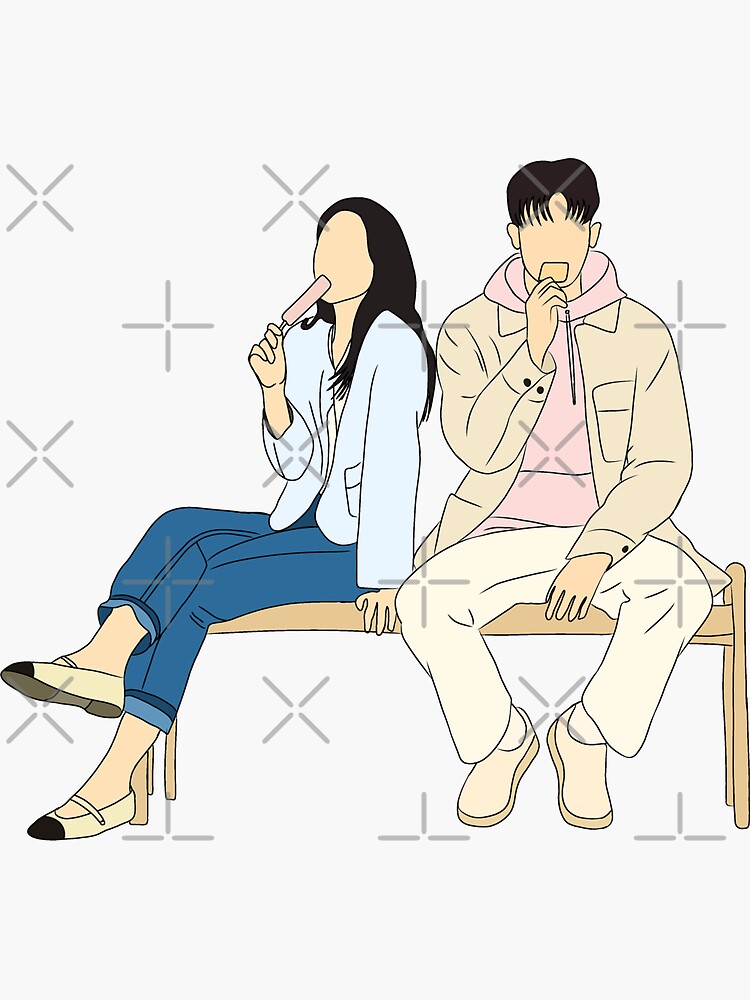 "Doctor Slump Kdrama fan art" Sticker for Sale by My Haven | Redbubble