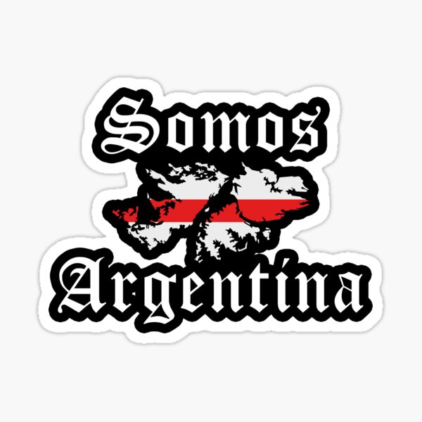 Pegatina con la obra «Sticker Somos Argentina River Plate» de ache73 ...