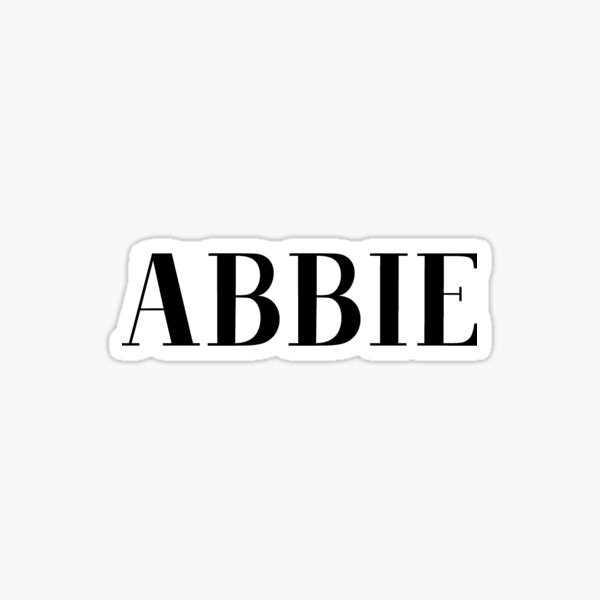 Abbie Gifts & Merchandise | Redbubble