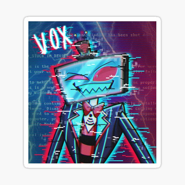 "Vox | Hazbin Hotel" Sticker for Sale by katinakawa | Redbubble