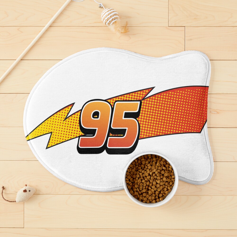 "Lightning Bolt 95 RaceCar Decal McQueen" Sticker for Sale by ...