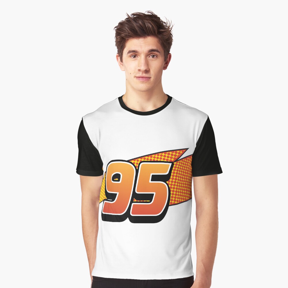 "Lightning Bolt 95 RaceCar Decal McQueen" Sticker for Sale by ...