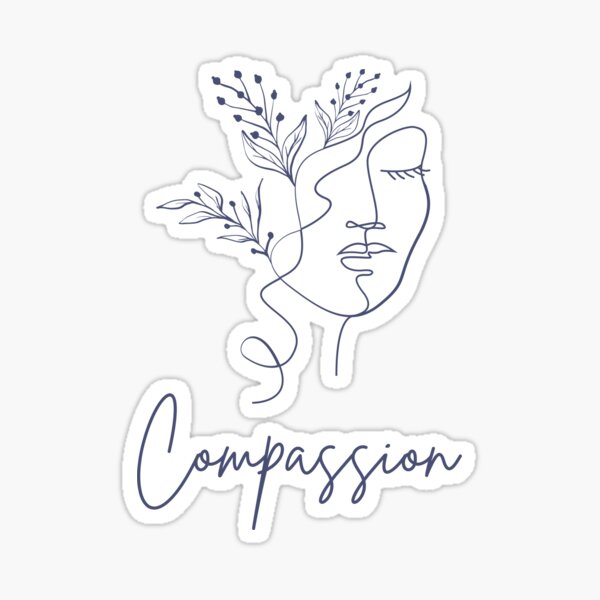 "Finding Refuge in Acts of Compassion" Sticker for Sale by sevenonesix ...