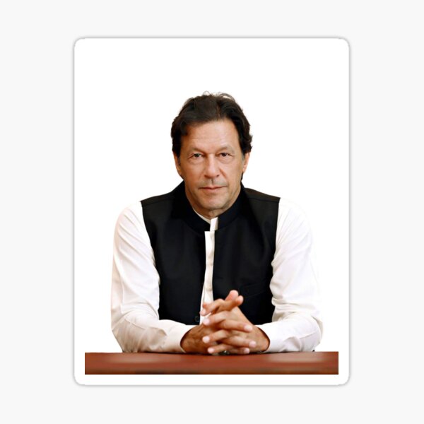 "Imran Khan The Great Leader" Sticker for Sale by nswearhouse | Redbubble