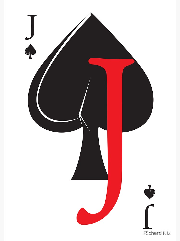"Jack of Spades" Sticker for Sale by richardnix | Redbubble