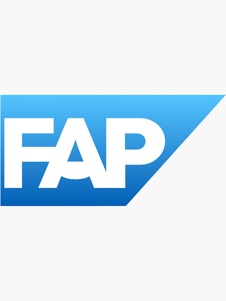 "FAP logo" Sticker for Sale by jeffreytardiff | Redbubble