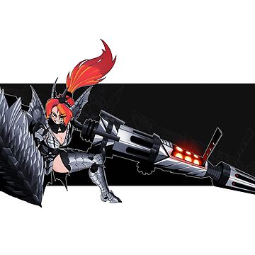 "[Monster Hunter] Silver Rathalos Gunlance" Poster for Sale by ishiexe ...