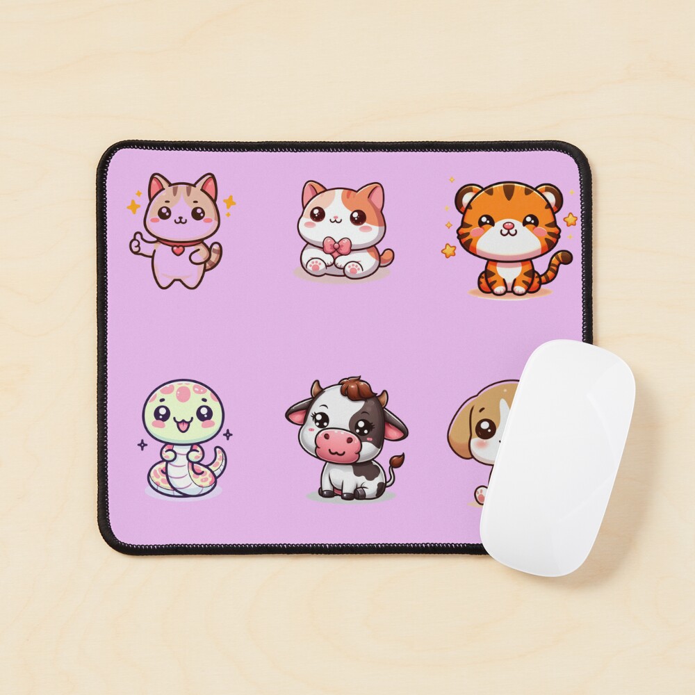 "Sticker Animals Cuit" Sticker for Sale by tounm | Redbubble